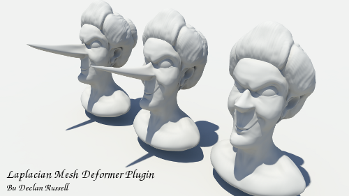 Laplacian Mesh Editing Maya Plugin – Declan Russell