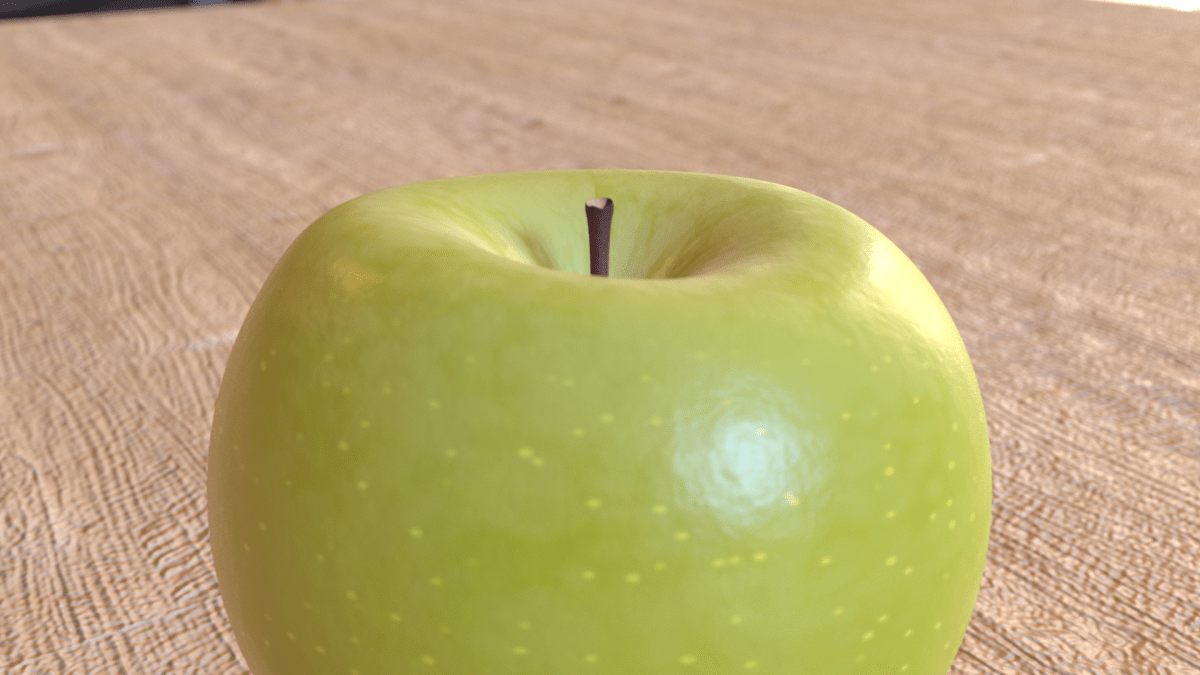 Apples – Renderman Practice – Declan Russell